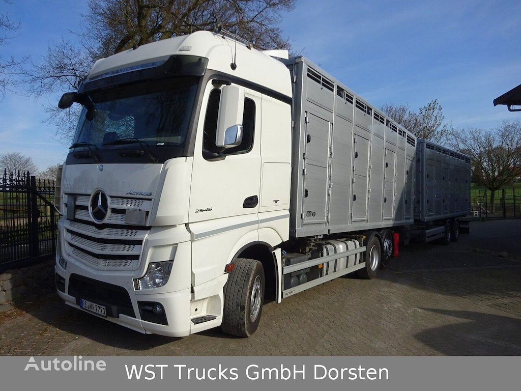 Mercedes-Benz Actros 2545 L BDF Menke Einstock "Neu" Mehrfach kamion za prevoz konja