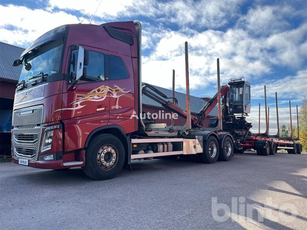 Prodaje se Volvo FH 6X4 kamion za prevoz drva na aukciji