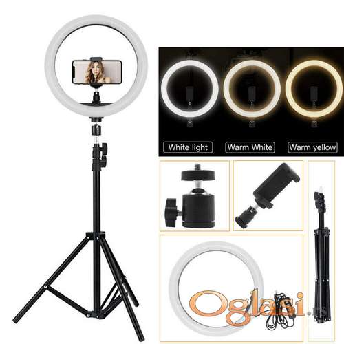 Ring light led svetlo za slikanje 12 inca 30cm + stalak