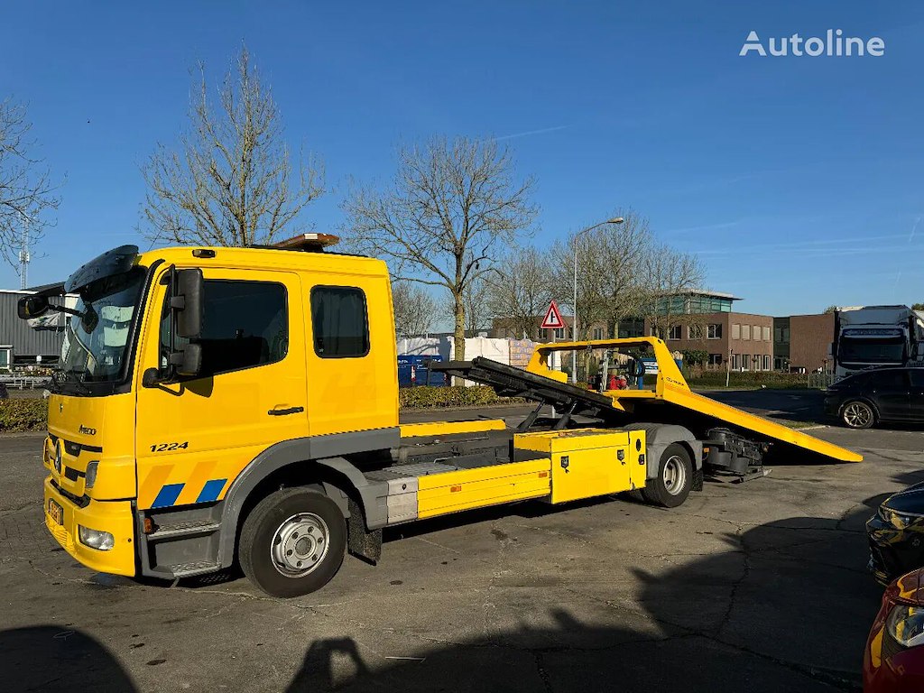 Mercedes-Benz Atego 1224 4X2 - EURO 5 + TISCHER 2 CARS + WINCH + REMOTE + TÜV šlep auto