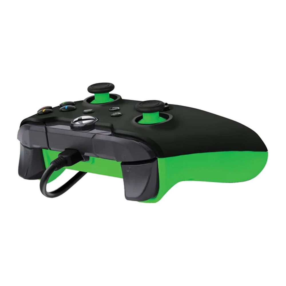 XBOX/PC Wired Controller Black Neon Green