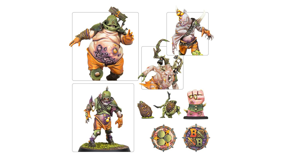 Blood Bowl: Nurgle's Rotters Team