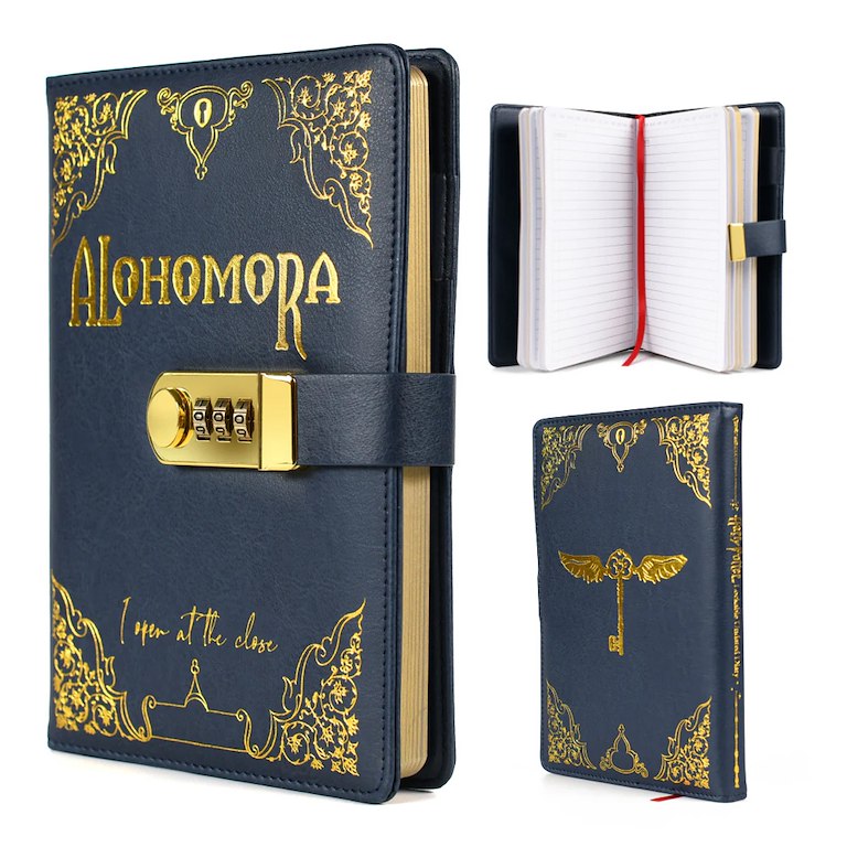 Harry Potter - Alohomora A5 Lockable Undated Diary