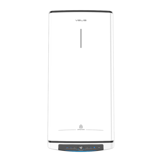 Bojler Ariston VLS PRO WIFI 80 EU 3100946, Visokomontažni, Emajlirani, Smart - WiFi, 2 x 1.5 kW, 80 l, Bela