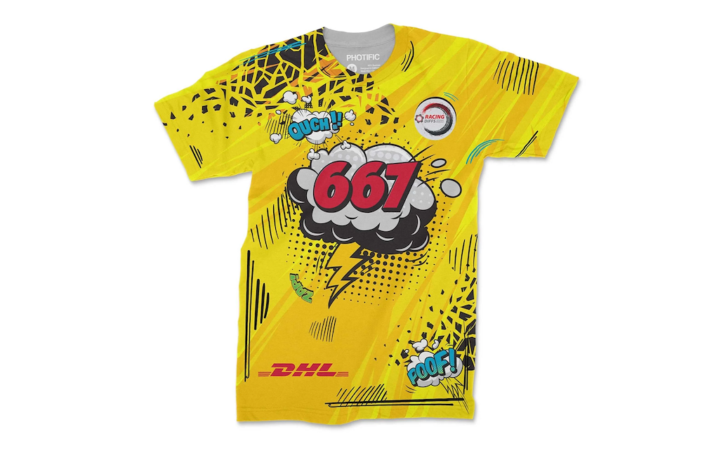 RacingDiffs Drift shirt powered by DHL