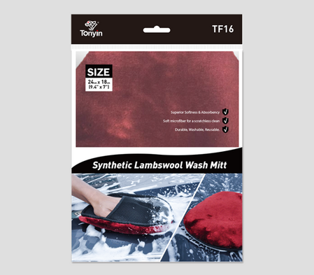 Tonyin Synthetic Lambswool Wash Mitt - rukavica za pranje jednostrana