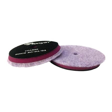 Tonyin Vuna THIN FOAMED WOOL PAD (COARSE WITH HOLE)