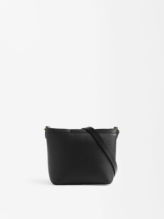 Bucket-style crossbody bag