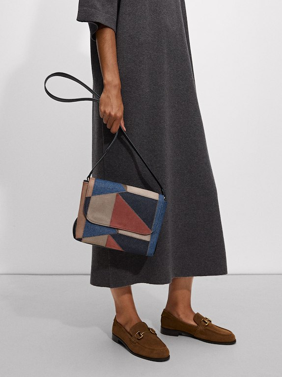 Patchwork crossbody bag