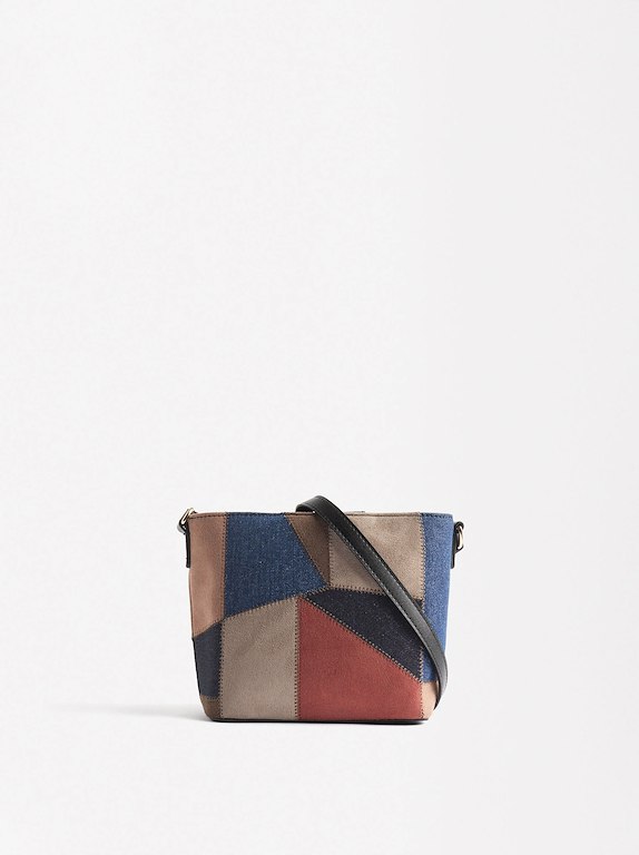 Patchwork crossbody bag