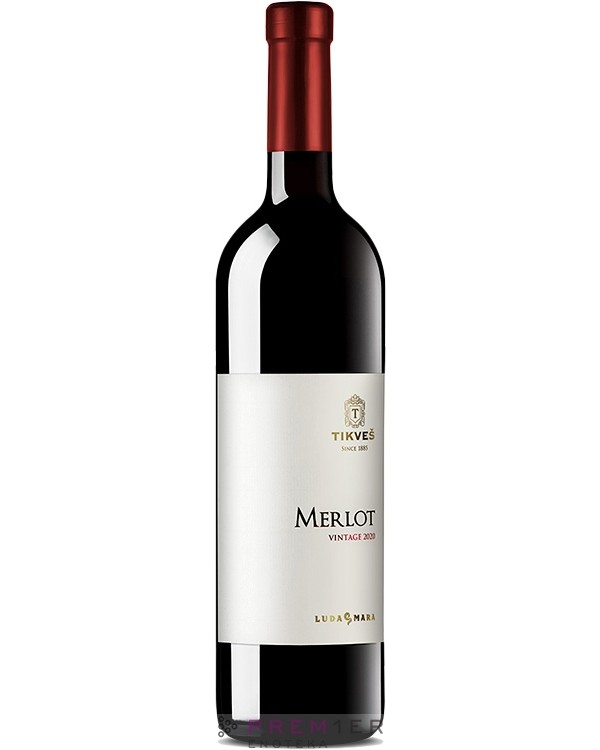 Tikveš Luda Mara Merlot 0.75l 2020