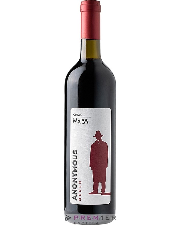 Malča Anonymous Merlot 0.75l 2018