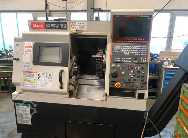 CNC lathe
MAZAK QTN NEXUS 100II