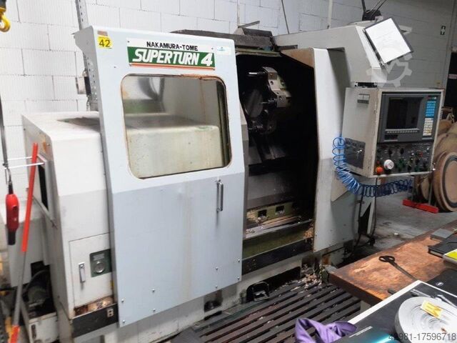 CNC lathe
NAKAMURA Superturn 4