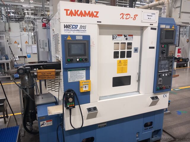 CNC lathe
Takamaz XD-8