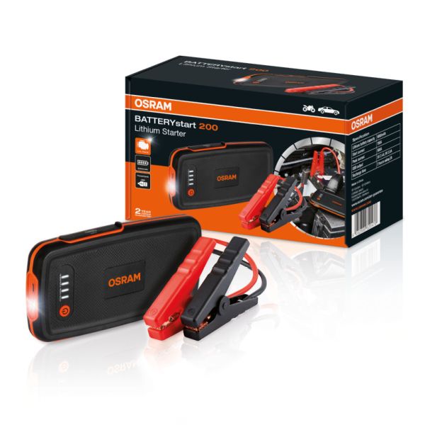 Starter-Kapacitet 6000maH - struja startovanja 150A OSRAM