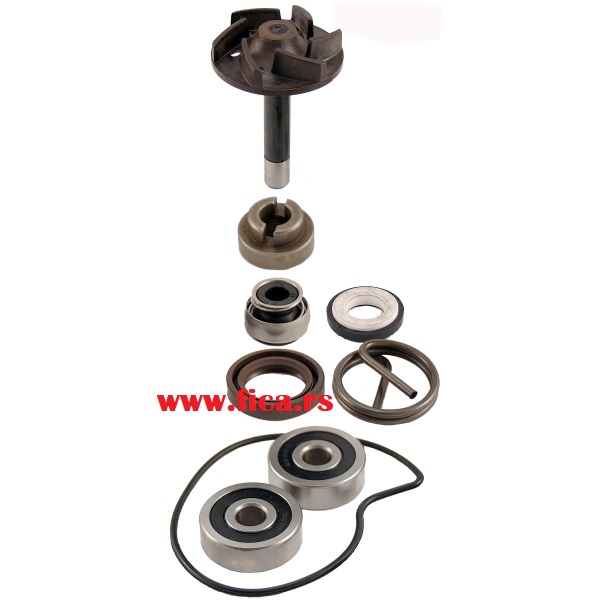 Set za reparaciju vodene pumpe Piaggio250cc(Beverly/X8/X9)Gillera 250/300cc 4t (100110210) tw