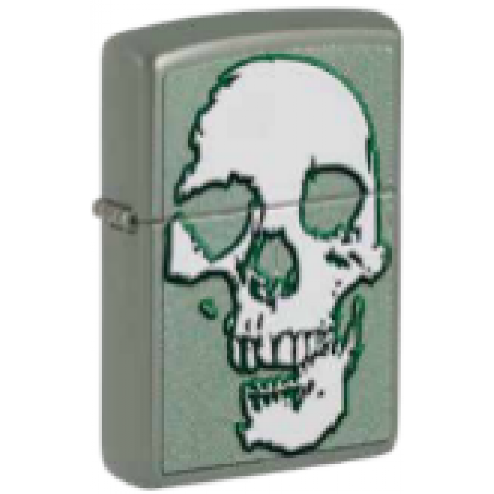 ZIPPO UPALJAČ 22PF SKULL DESIGN