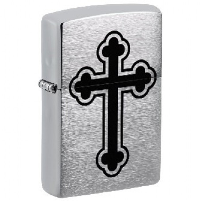 ZIPPO UPALJAČ KRST ORTODOX SREBRO