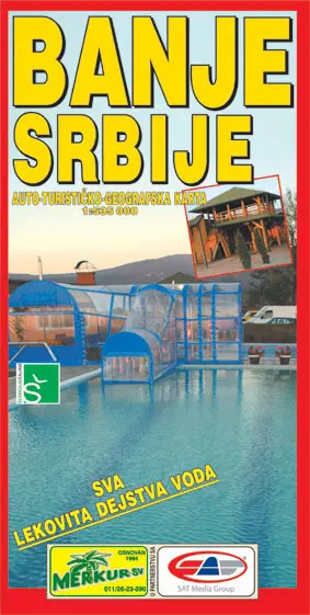 Merkur-SV Banje Srbije, Turistička karta