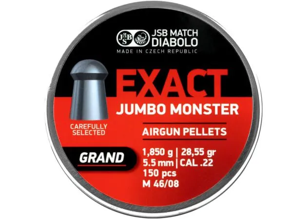 JSB Jumbo Exact Monster Grand 5.52 mm 28.55 grain