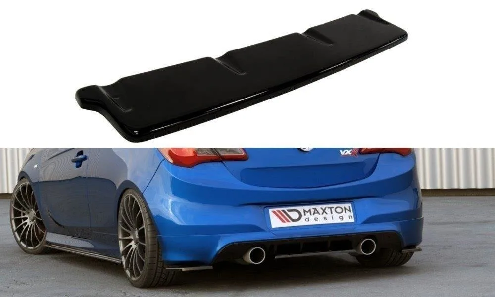 CENTRAL REAR SPLITTER OPEL CORSA E OPC / VXR