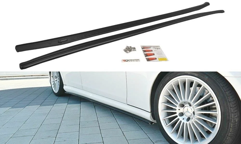 SIDE SKIRTS DIFFUSERS MERCEDES CLS C219 55AMG