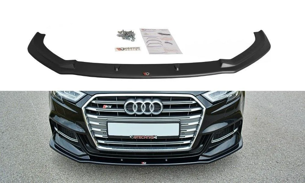 FRONT SPLITTER V.1 AUDI S3 / A3 S-LINE 8V FL