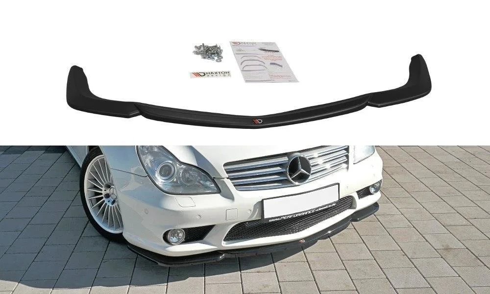 FRONT SPLITTER V.1 MERCEDES CLS C219 55AMG