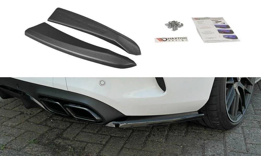 REAR SIDE SPLITTERS MERCEDES C-CLASS C205 63AMG COUPE