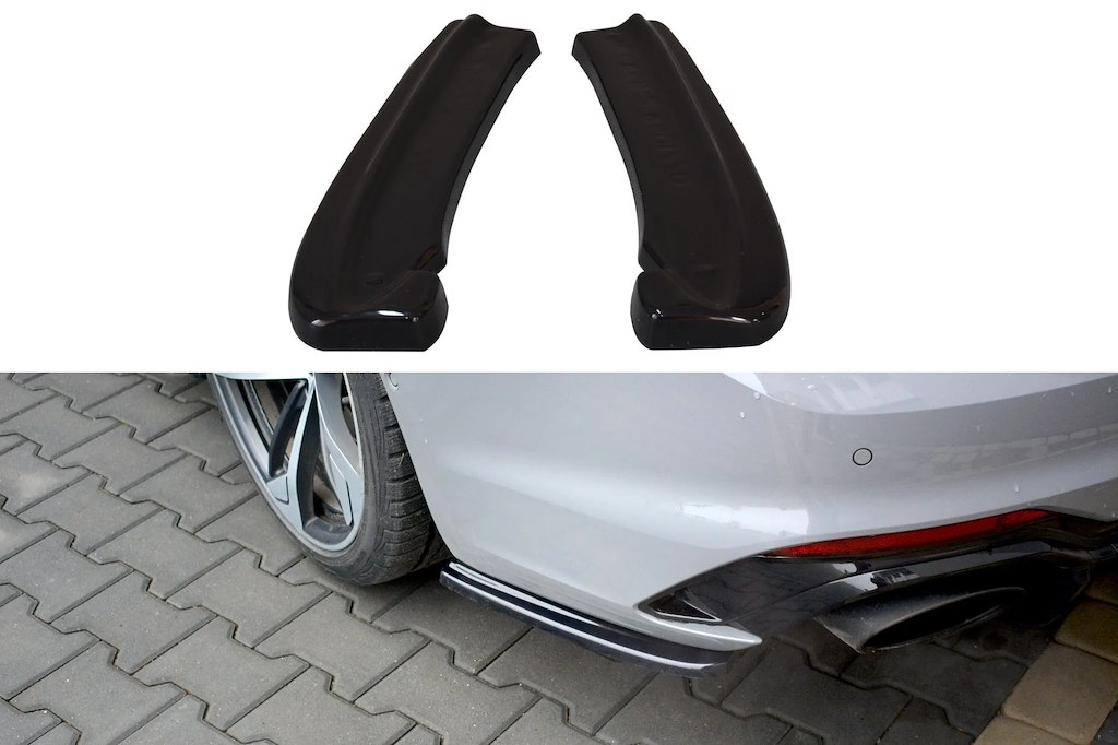 Rear Side Splitters Audi RS5 F5 Coupe