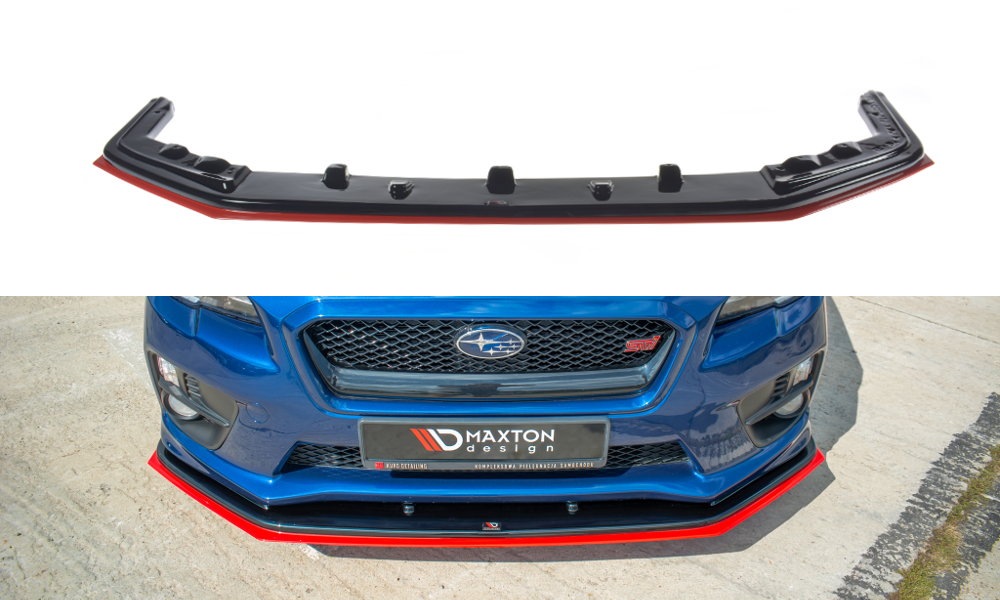 FRONT SPLITTER V.4 SUBARU WRX STI