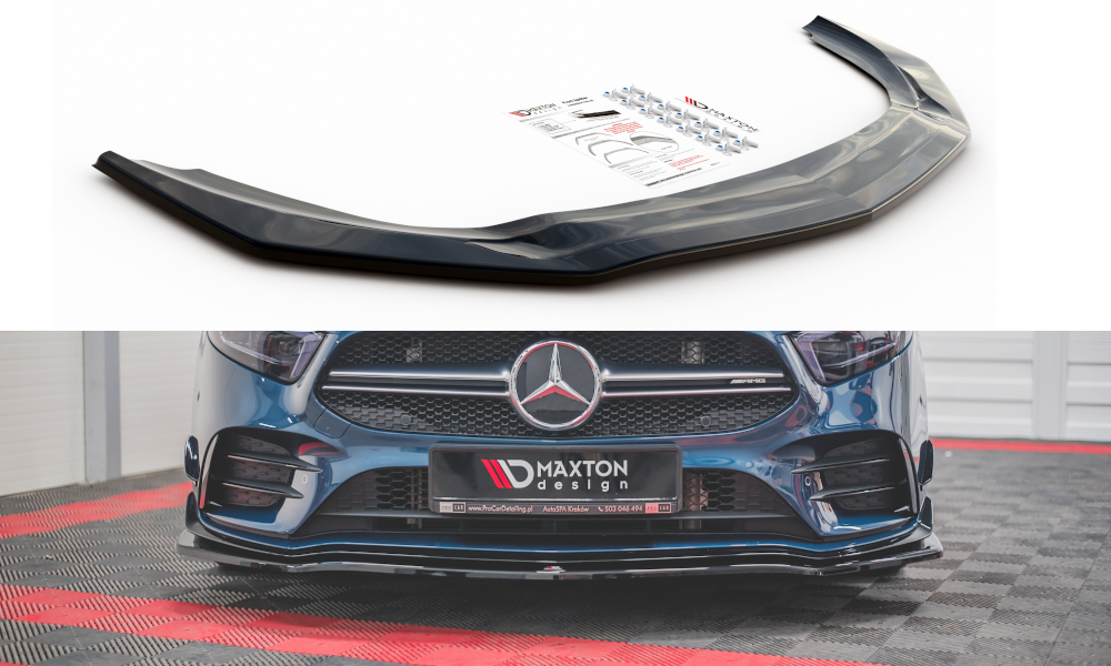 FRONT SPLITTER V.1 MERCEDES A35 AMG AERO W177