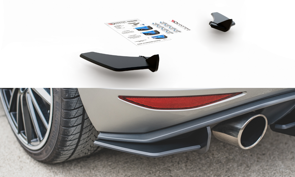 Racing Durability Rear Side Splitters V.1 VW Golf 7 GTI