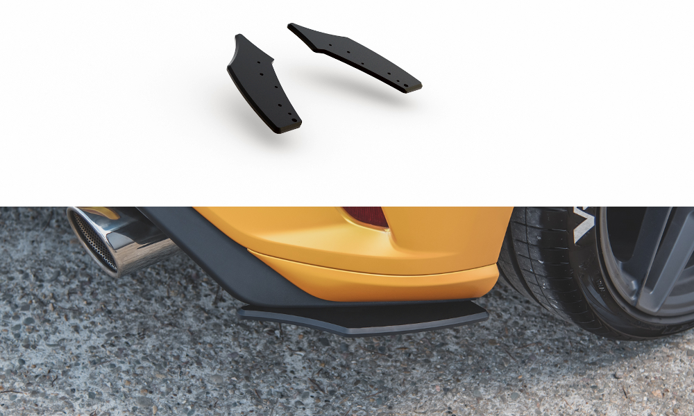 Racing Durability Rear Side Splitters Ford Focus ST Mk4