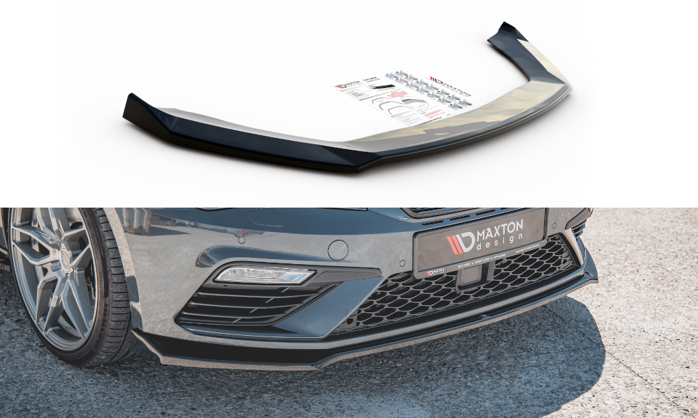 Front Splitter V.7 Seat Leon Cupra / FR Mk3 FL