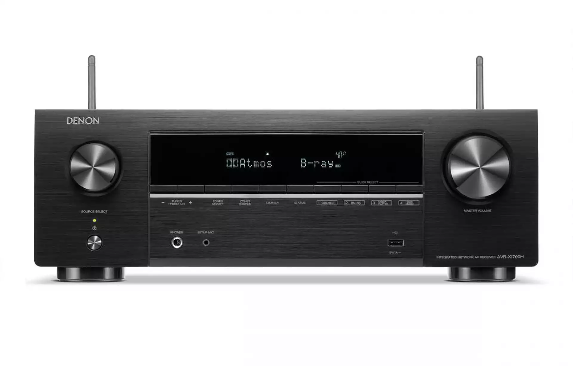 Denon AVR-X1700H 7.2 Black - AV risiver