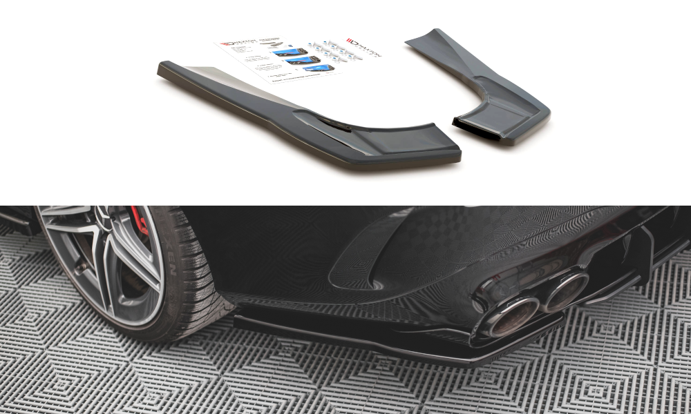 REAR SIDE SPLITTERS MERCEDES-AMG CLA 35 AERO / 45 AERO C118