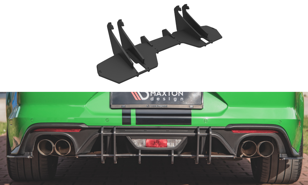 STREET PRO REAR DIFFUSER FORD MUSTANG GT MK6 FACELIFT