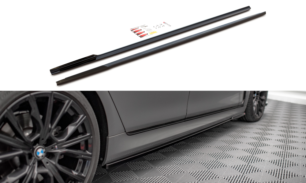 Side Skirts Diffusers BMW 7 M-Pack G11 Facelift