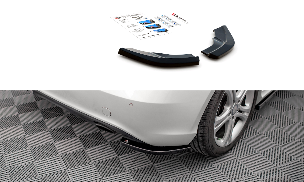 REAR SIDE SPLITTERS V.2 MERCEDES-BENZ A W176