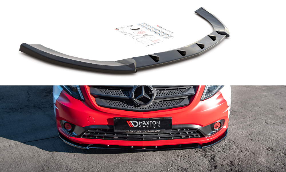 FRONT SPLITTER V.2 MERCEDES-BENZ VITO W447 FACELIFT