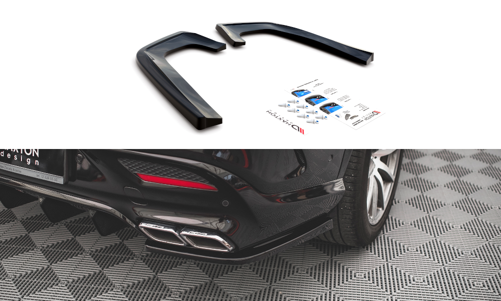 REAR SIDE SPLITTERS V.2 MERCEDES-BENZ GLE COUPE 63AMG C292