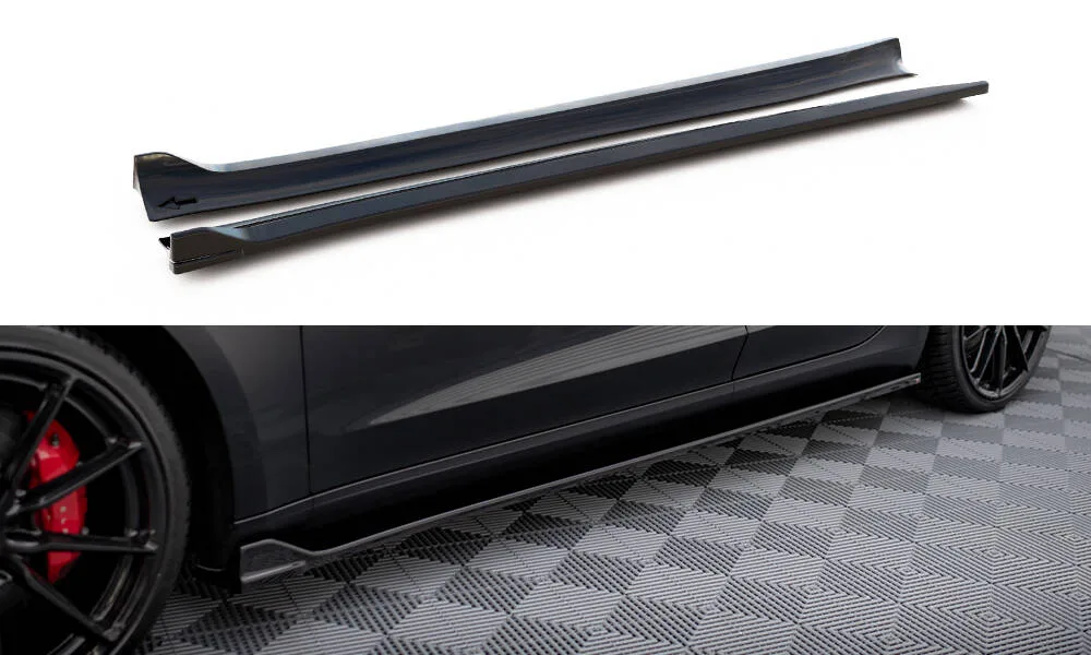 SIDE SKIRTS DIFFUSERS V.2 TESLA MODEL 3