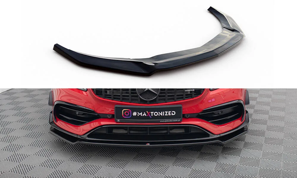 FRONT SPLITTER V.2 MERCEDES-BENZ A45 AERO W176 FACELIFT