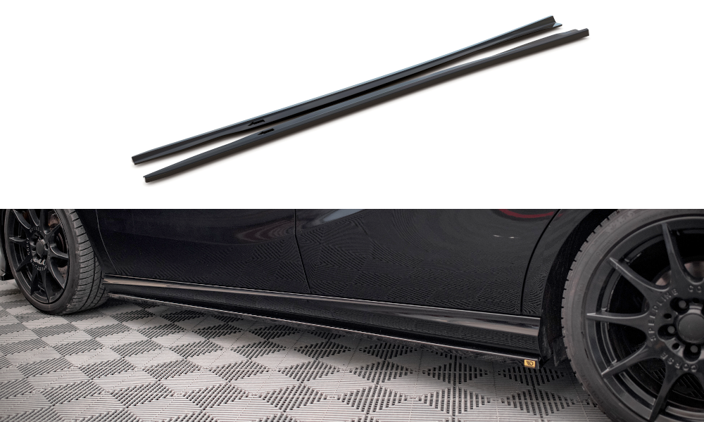 SIDE SKIRTS DIFFUSERS MERCEDES-BENZ B W246 FACELIFT
