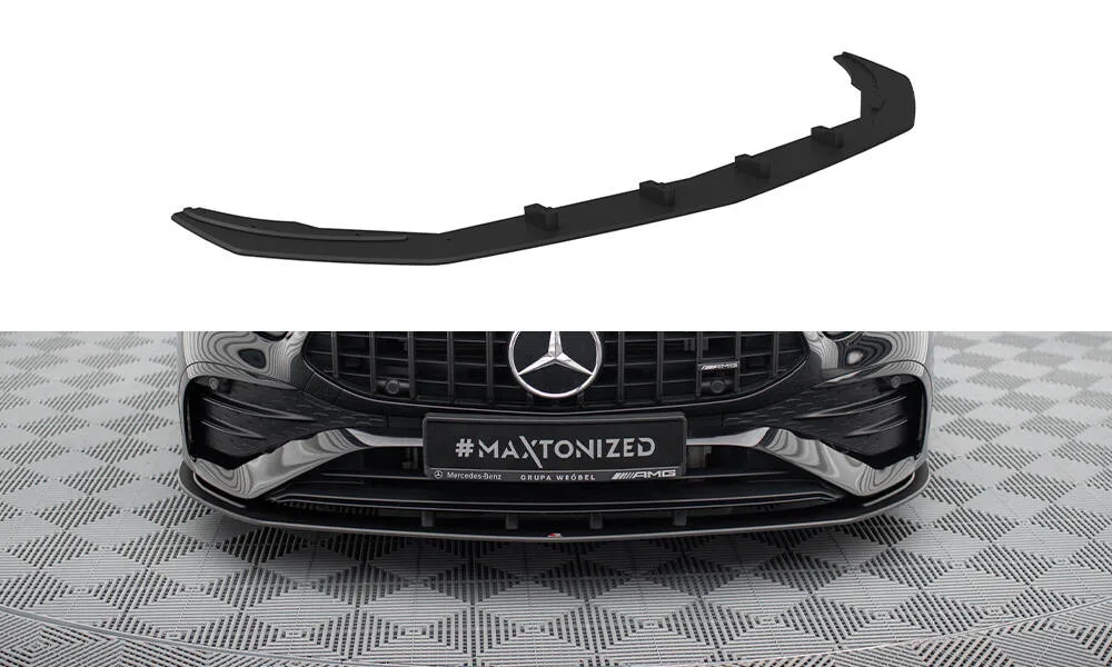 STREET PRO FRONT SPLITTER MERCEDES-AMG A35 W177 FACELIFT