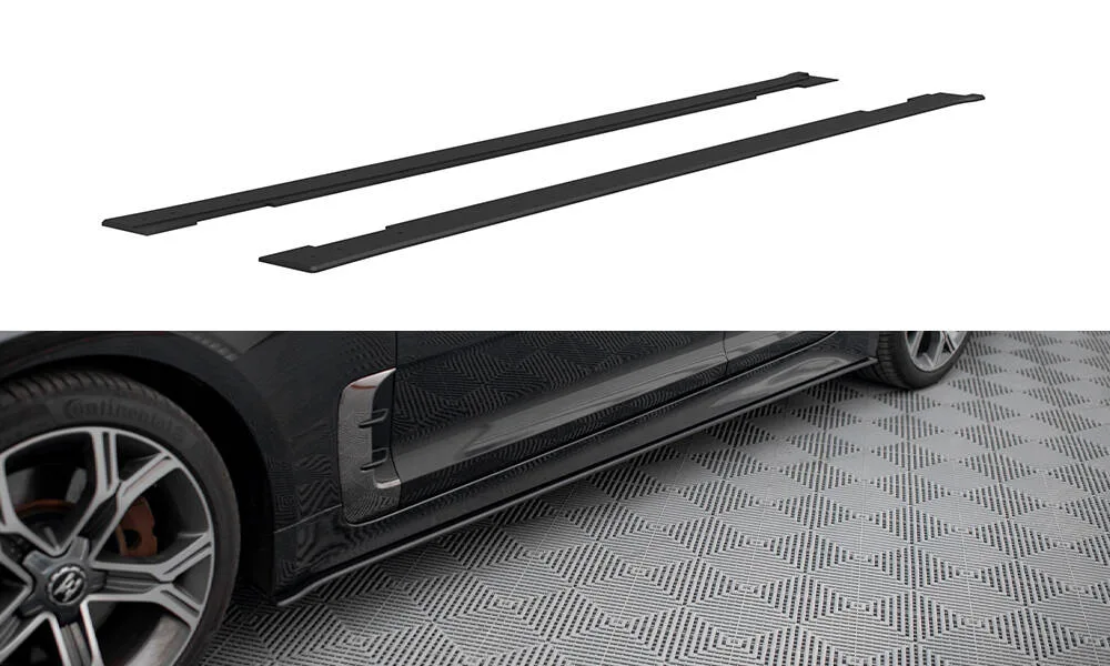 STREET PRO SIDE SKIRTS DIFFUSERS KIA STINGER GT / GT-LINE / STANDARD MK1
