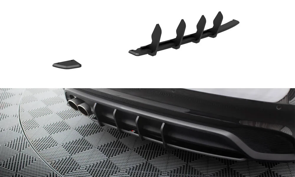 STREET PRO REAR DIFFUSER JAGUAR XE X760 FACELIFT