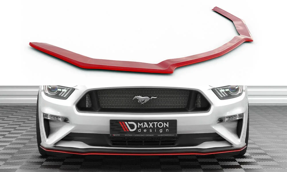 FRONT SPLITTER V.2 FORD MUSTANG MK6 FACELIFT